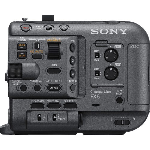 SONY FX6 FULL-FRAME CINEMA CAMERA (BODY ONLY) SONY PHIL